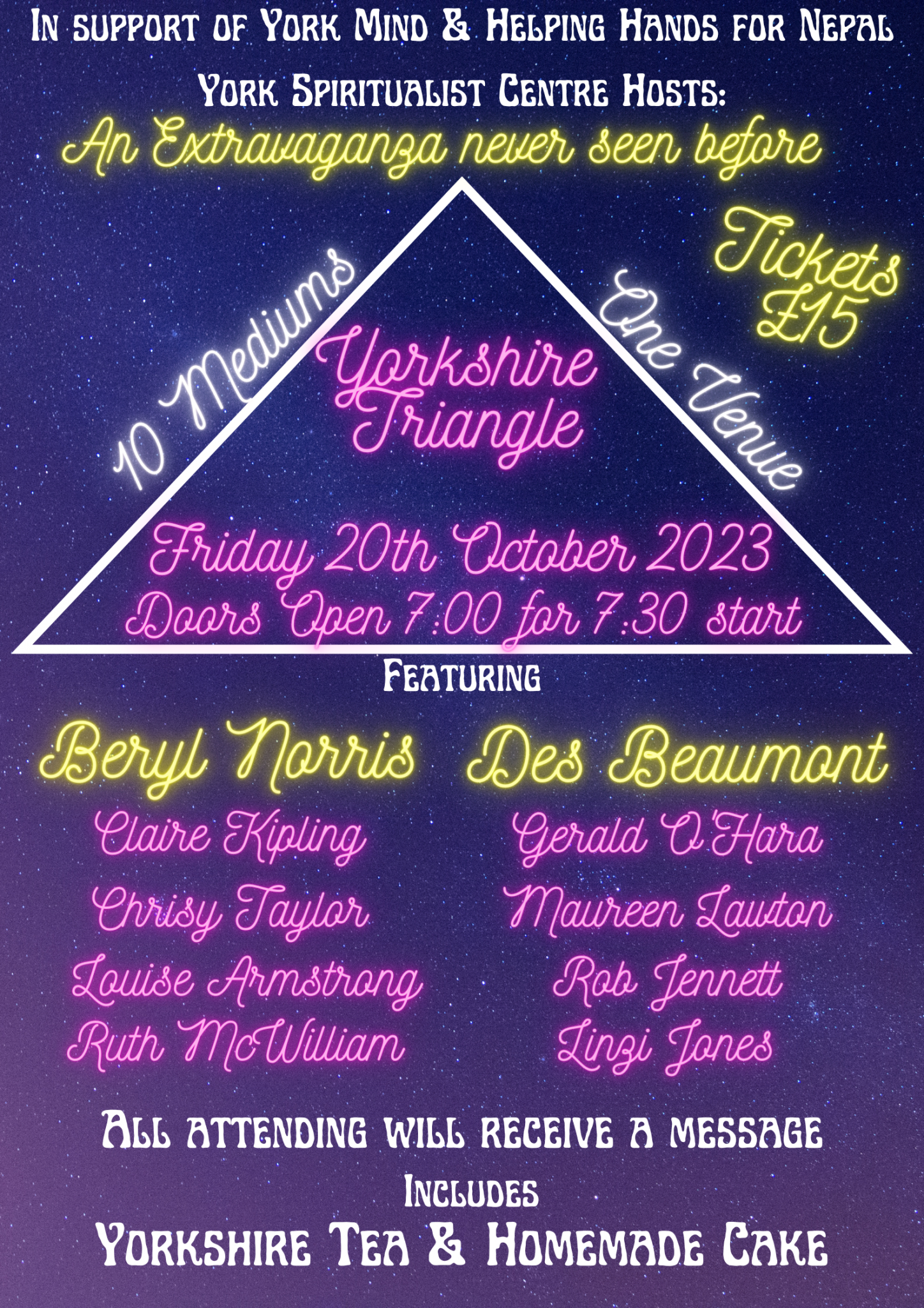 The Yorkshire Triangle of Mediums – York Spiritualist Centre